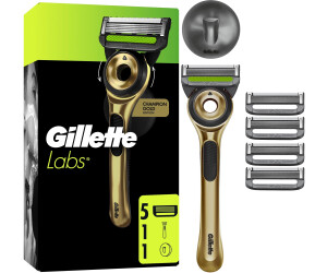Gillette Labs Champion Gold Edition Rasierer mit Reinigungs-Element ab ...