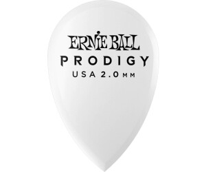 ERNIE BALL Prodigy Teardrop Plektren weiß 2,0mm, 6er-Pack (P09336) ab ...