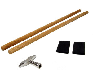 XDRUM Timbales Set 13" 14" mit Cowbell, Stativ und Sticks (00004658) ab ...