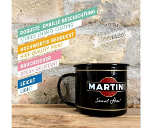 Nostalgic Art Emaille-Becher "Martini - Served Here" 360ml (43226) ab ...