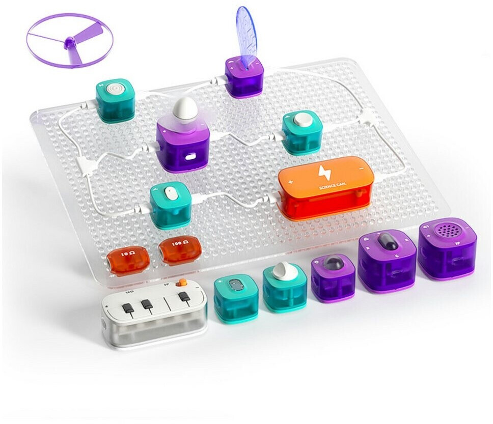 Science Can Block Circuit Essential Set, 53 Experimente, MINT, ab 8 ...
