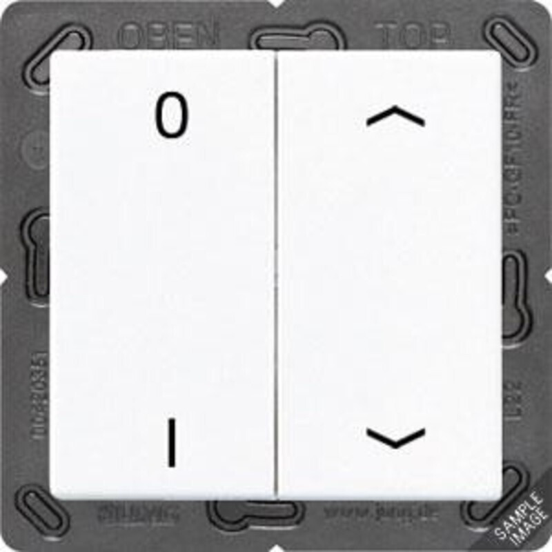 Jung Bike ENO Funk-Wandsender 4-kanalig, Pfeil-Symbole auf/ab ...
