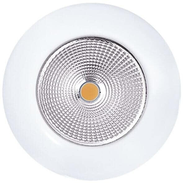 Nobilé ECO Flat LED-Deckeneinbaustrahler 8W, 3000K, IP44, weiß-matt ...