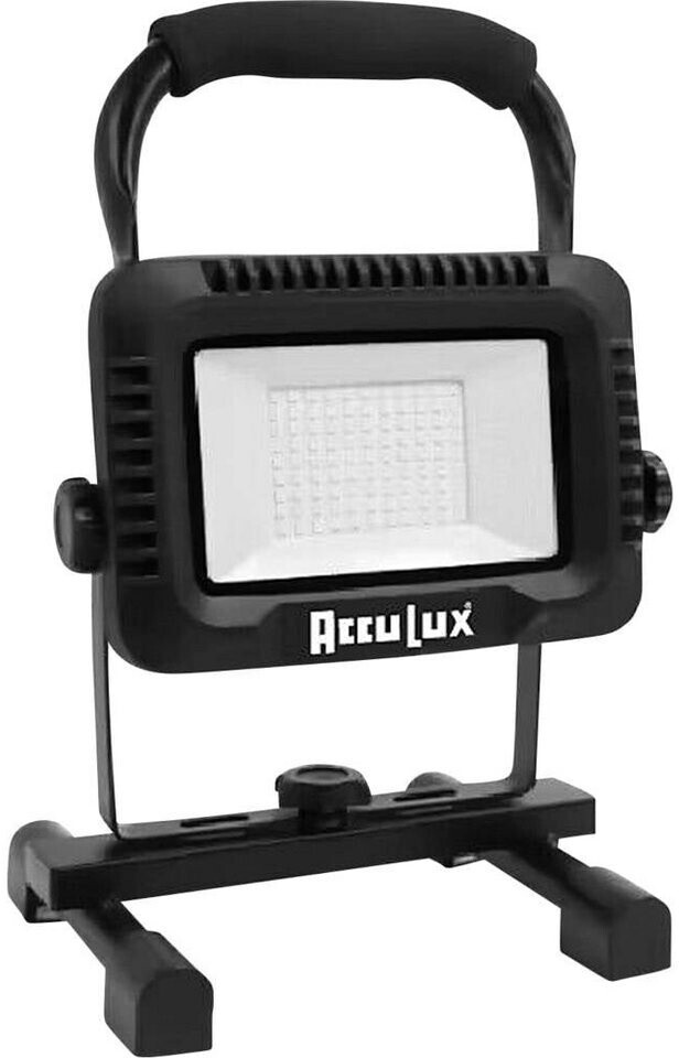 Acculux FL 50W Projecteur de Chantier LED sans Fil 50W 4000lm IP54 ...