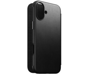 Nomad Goods Modern Leather Folio - iPhone 16 Plus | Black | Leather ab ...