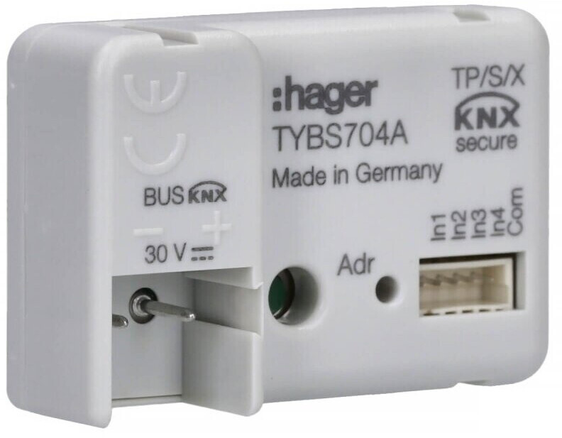 Hager KNX Binäreingang 4-fach Secure, Unterputz (TYBS704A) ab 45,42 ...