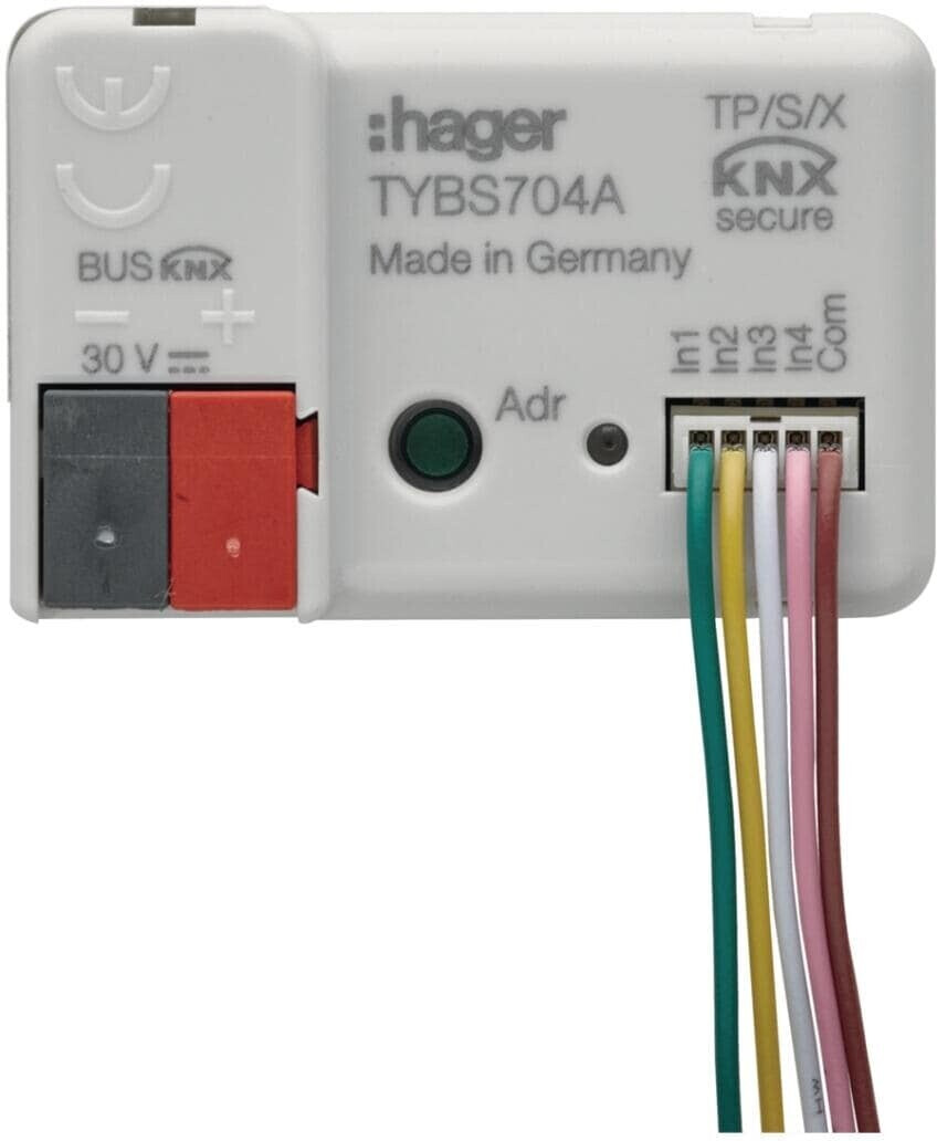 Hager KNX Binäreingang 4-fach Secure, Unterputz (TYBS704A) ab 45,42 ...