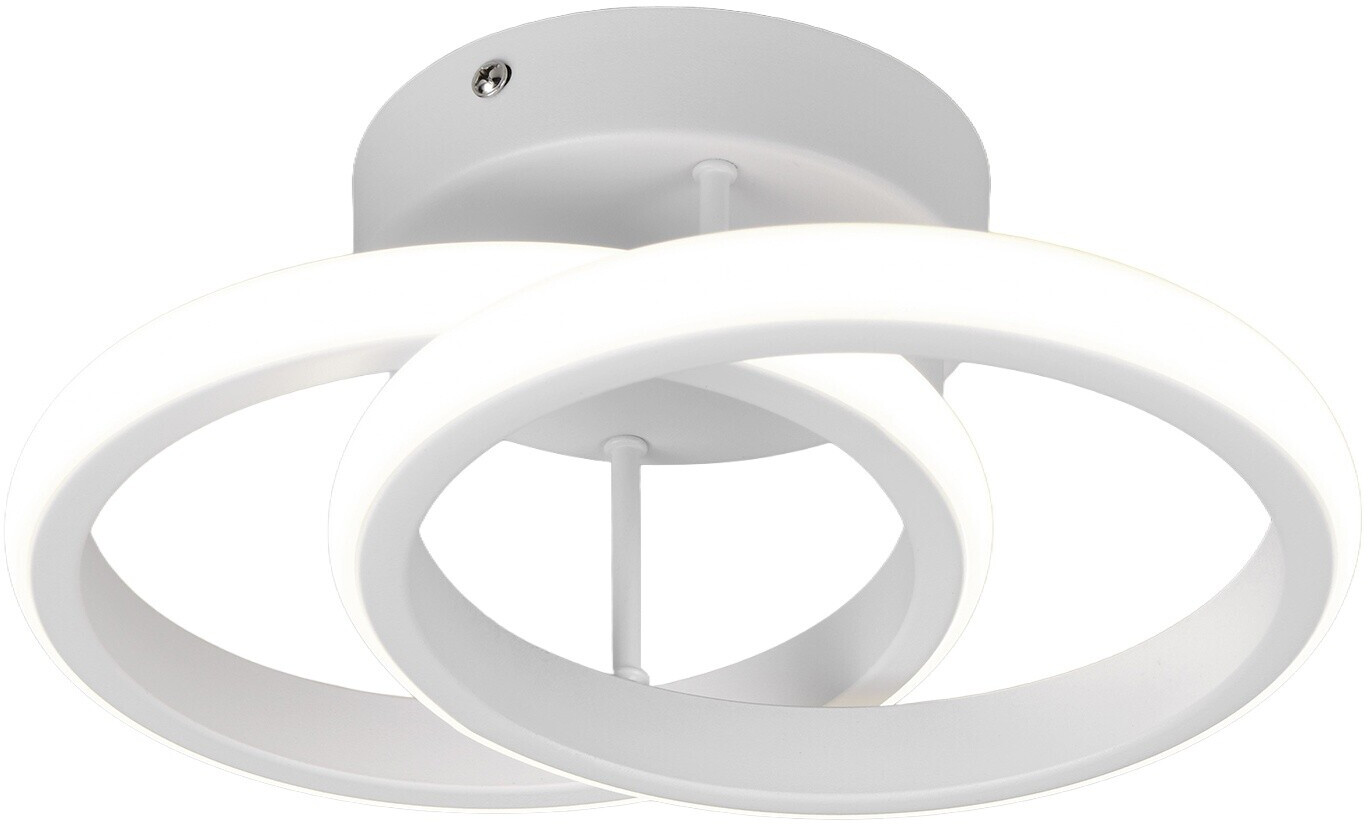 Trio KASIA LED-Deckenleuchte 2 Ringe, Metall, weiß matt ab 17,90 ...