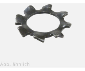 Reyher DIN 6797 Zahnscheibe Form A, Federstahl, 8,4mm (067970010084000 ...