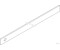 ABN XCUW534E Cu-Schiene 4FB 30x5x1041mm waagrecht, einseitig um 46mm ...