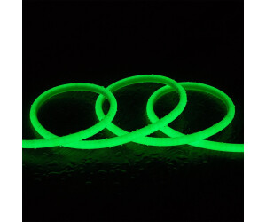 LEDKIA LIGHTING SFLEX14 Tira LED Neón regulable, circular, verde, 220V ...
