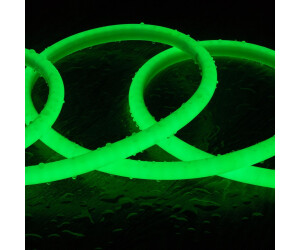 LEDKIA LIGHTING SFLEX14 Tira LED Neón regulable, circular, verde, 220V ...