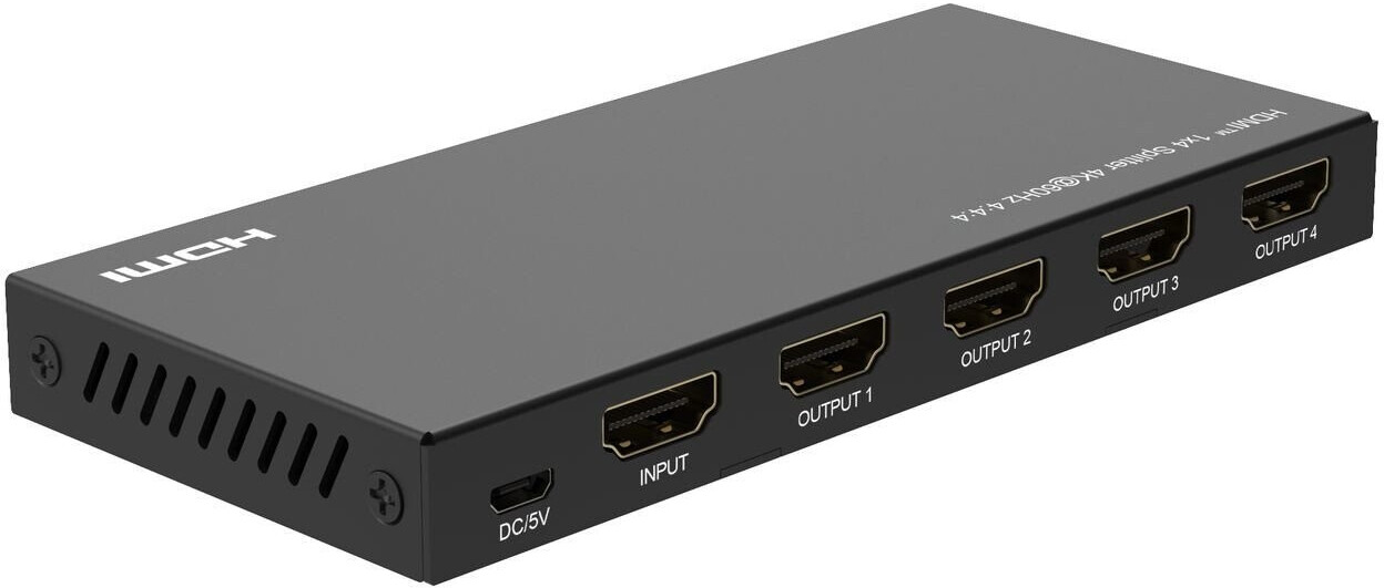 MicroConnect HDMI-Splitter 1x4, 4K@60Hz (MC-HDMISPLITTER0104-4K) ab 31 ...