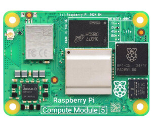 Raspberry Pi Compute Module 5, 8GB RAM, Lite, Wireless (CM5108000) ab ...