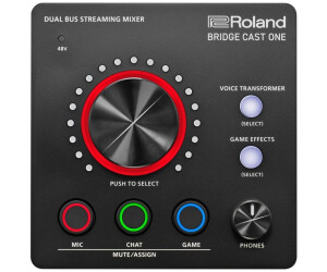 Roland Bridge Cast One Streaming-Mixer mit XLR-Kabel (brcone-xlr) ab ...