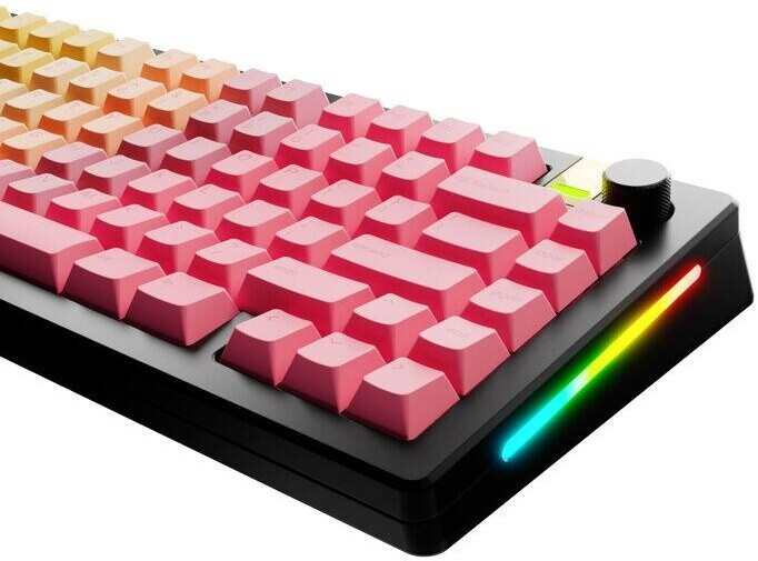 Glorious Gaming GPBT Gradient Keycaps Grapefruit, PBT, ANSI QWERTY (GLO ...