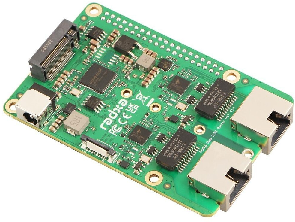 Allnet Dual 2,5GBit Router Hat M.2 für Raspberry Pi 5 (RA027G3) ab 49 ...