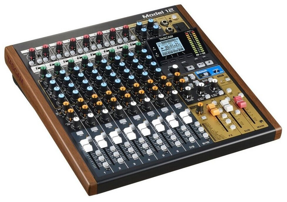 Tascam Model 12 Table de mixage avec interface et câble (model12-xlr ...