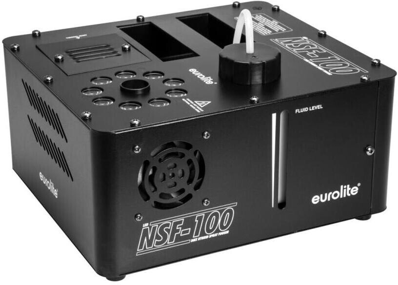 Eurolite NSF-100 LED DMX Hybrid Spray Fogger 850W + WRC-4 ...