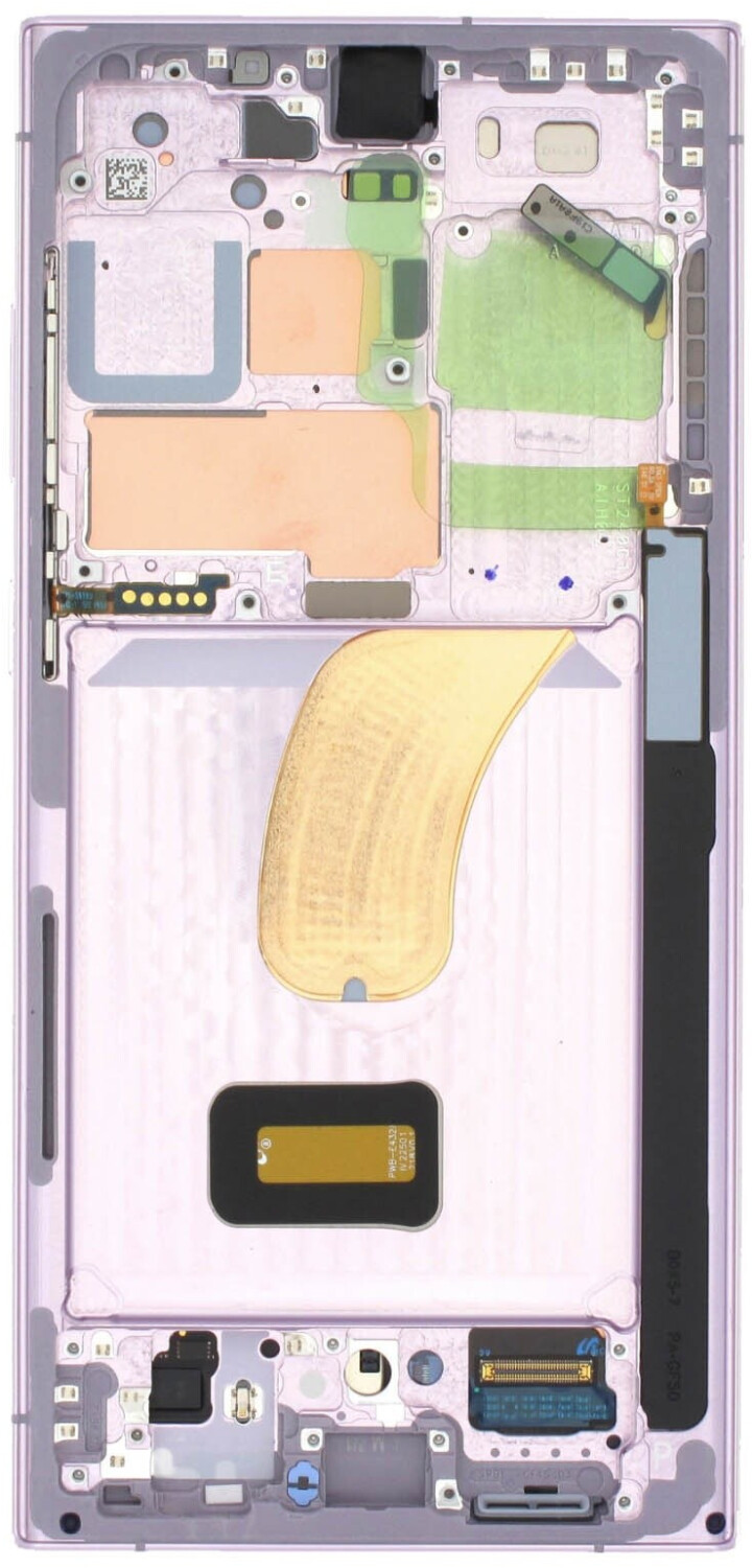 Samsung Galaxy S23 Ultra LCD-Display mit Touchscreen und Rahmen ...