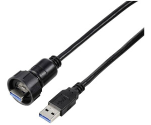 TRU Components USB 3.0 Adapter inkl. 1m Kabel IP67 (TC-12770412) ab 13 ...