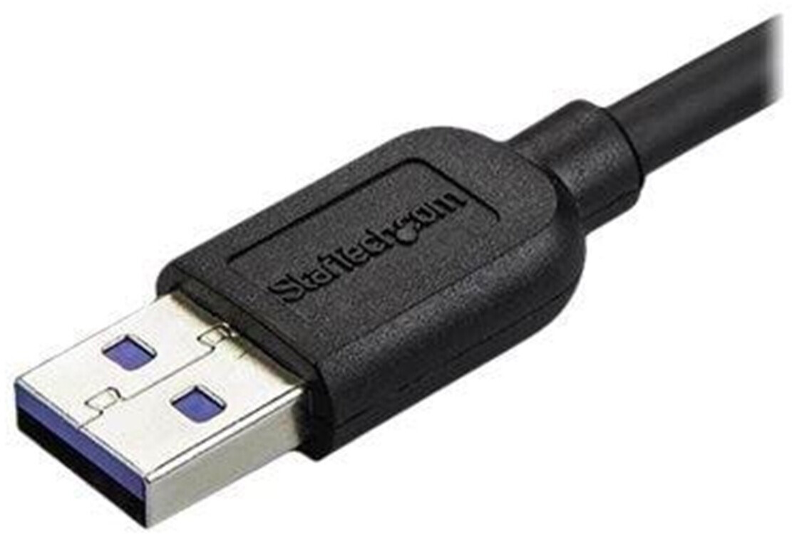 StarTech Slim Micro USB 3.0 Kabel USB-A auf Micro-B, linksgewinkelt, 0 ...