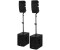 Vonyx VX922 Line Array PA-Anlage 2.2 1600W mit 12" Subwoofern (VX922 ...