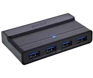 InLine USB-C Switch 4-Port USB 3.2 Hub, 5Gb/s, LED-Anzeige (60604I) ab ...