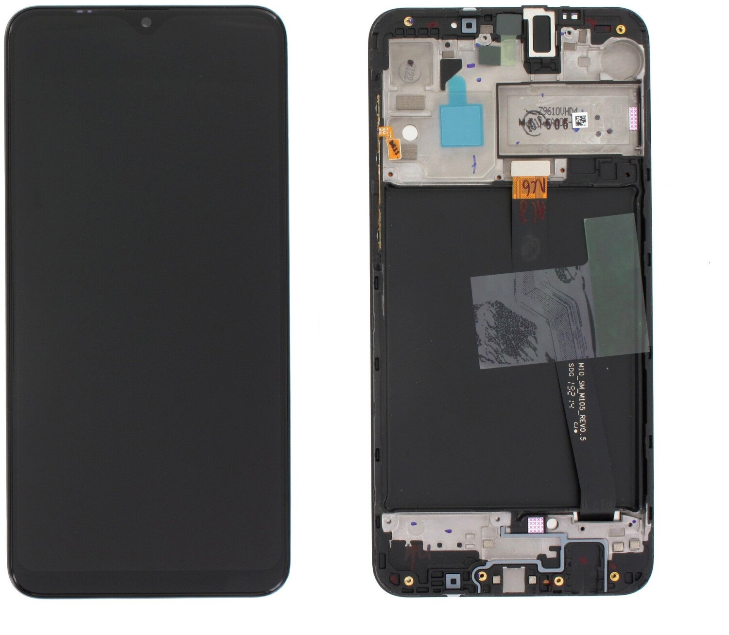 Samsung Galaxy A10 LCD-Display mit Touchscreen, schwarz (GH82-20227A ...
