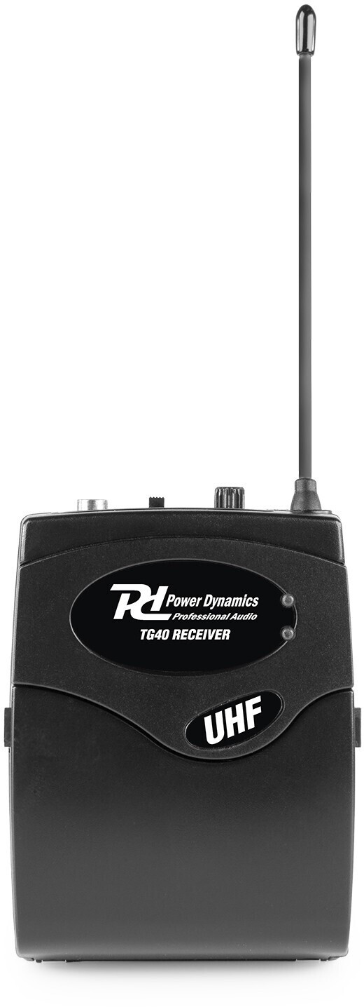 Power Dynamics TG40R Drahtloser Tour-Guide-Empfänger, digitales UHF ...