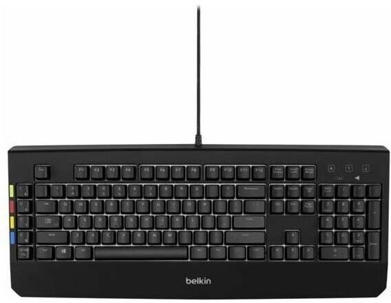 Belkin KVM Remote Control mit integrierter Tastatur, kabelgebunden ...