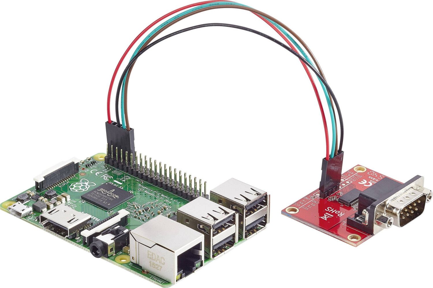 Renkforce Raspberry Pi Erweiterungs-Platine seriell RS232 (RF-4011279 ...