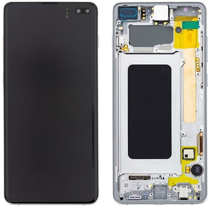 Samsung Galaxy S10+ LCD-Display mit Touchscreen, weiß (GH82-18849B) ab ...