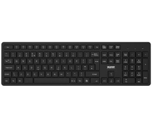 Port Designs Kabelloses Desktop-Set Maus & Tastatur, UK-Layout (900903 ...