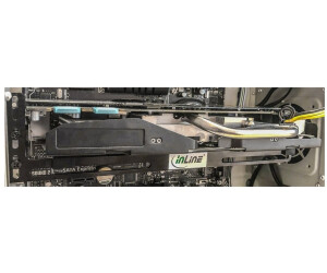 InLine Halterung für Grafikkarte PCI Slotblech, schwarz (59955) ab 13 ...