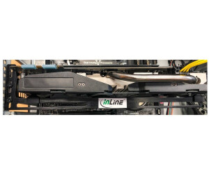 InLine Halterung für Grafikkarte PCI Slotblech, schwarz (59955) ab 13 ...