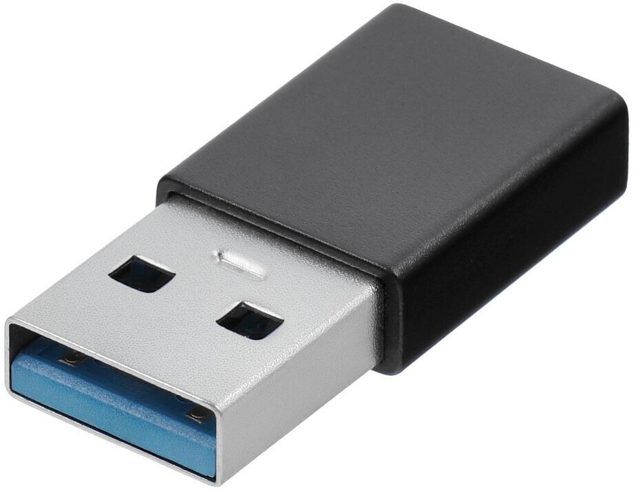 Blue Star Adaptateur USB-C femelle vers USB-A 3.0 mâle 5Gbps, noir (ADA ...