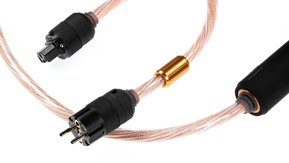 iFi Audio SilentPower SupaNova IEC-Netzkabel 1,8m Überspannungsschutz ...