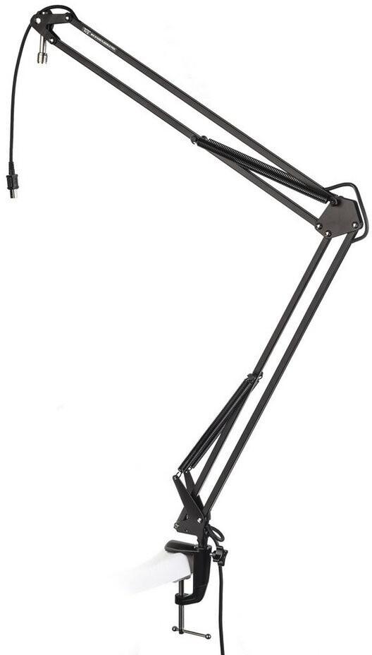 TIE Studio Flex Mic Stand PRO USB Mikrofon-Tischstativ, schwarz (19 ...