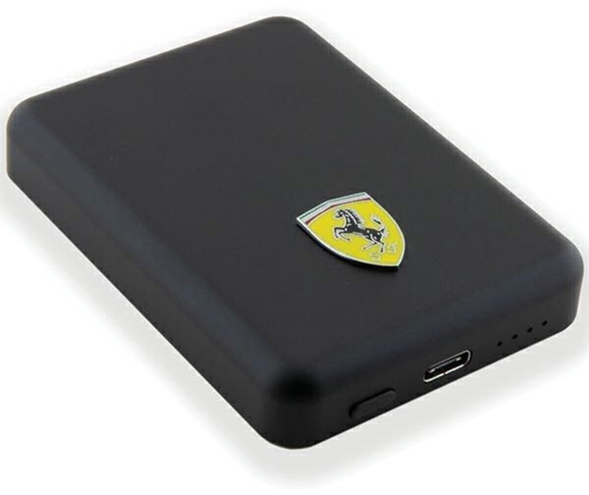 Ferrari Metal Logo MagSafe Power Bank 5000mAh 15W schwarz (FEPB5MNCAK ...