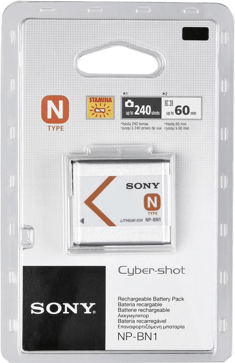 Sony NP-BN1 a € 12,99 (oggi) | Miglior prezzo su idealo