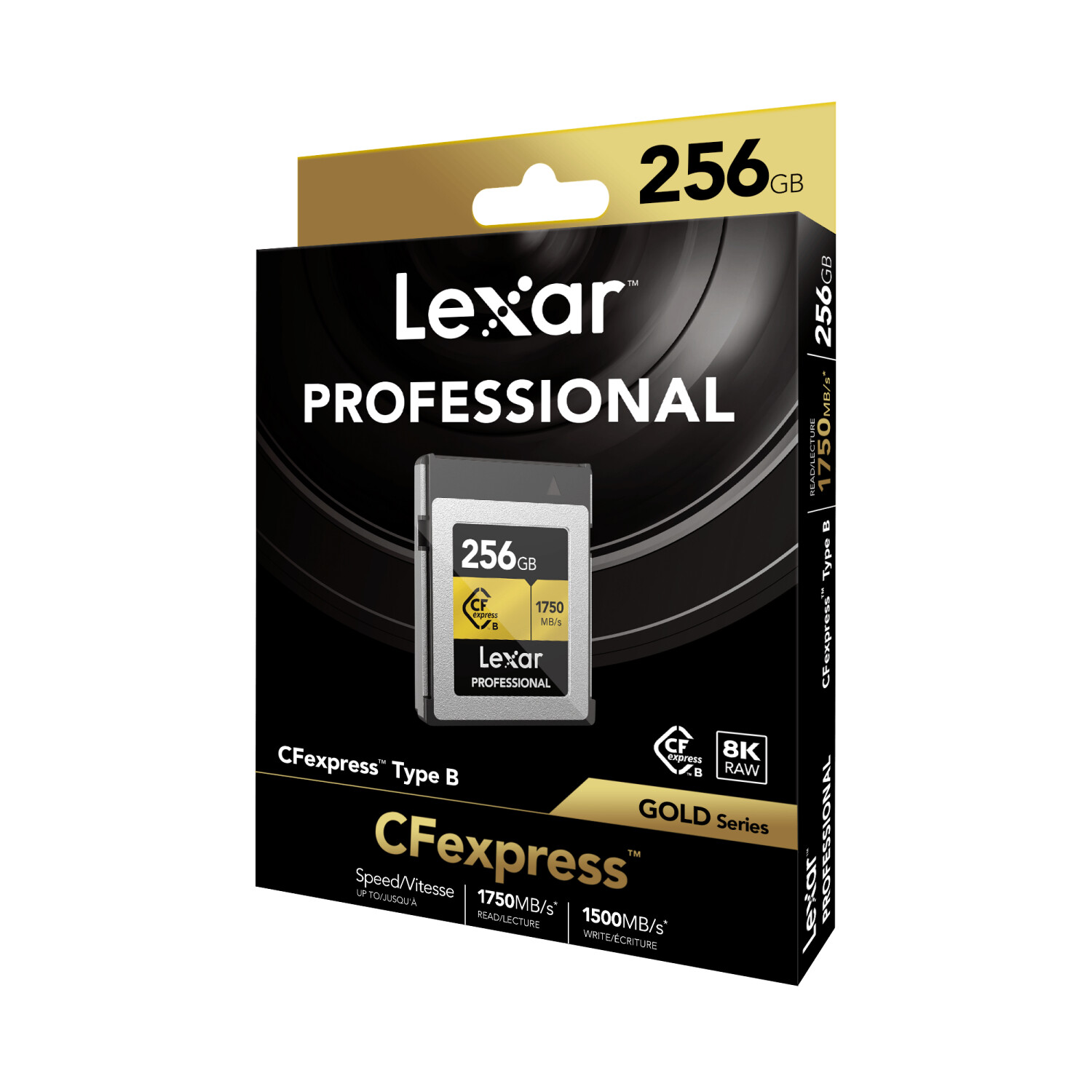 Lexar Gold Pro CFexpress 4.0 Type B 3600MB/s 256GB au meilleur prix sur ...