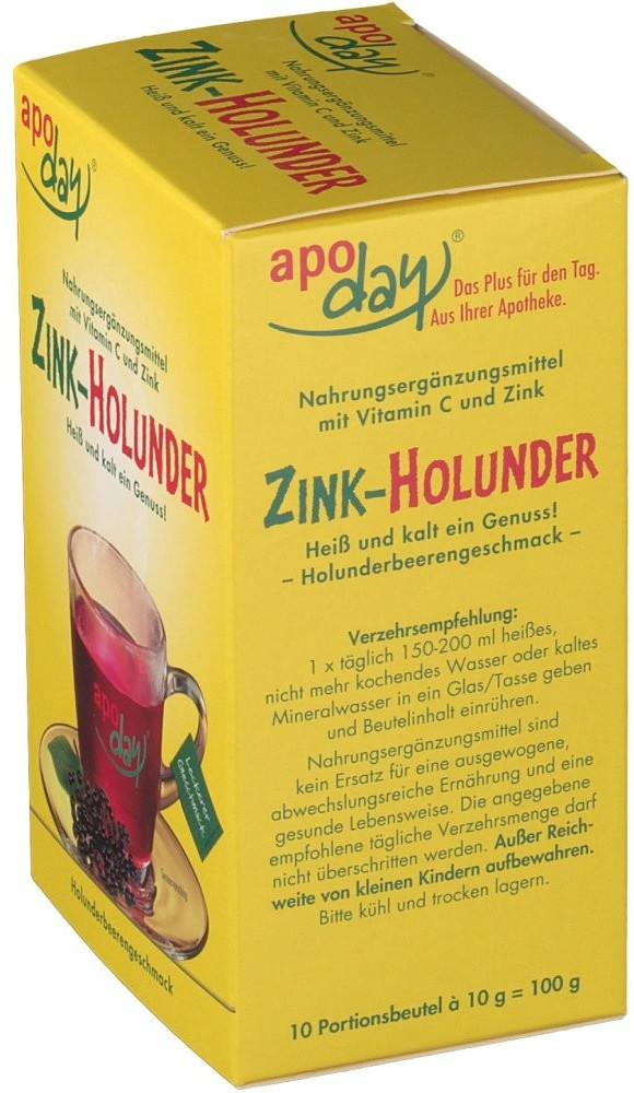 Wepa Apoday Holunder Zink vitam.c O.zuckerzusatz Plv. (10X10 g) ab 3,03 ...