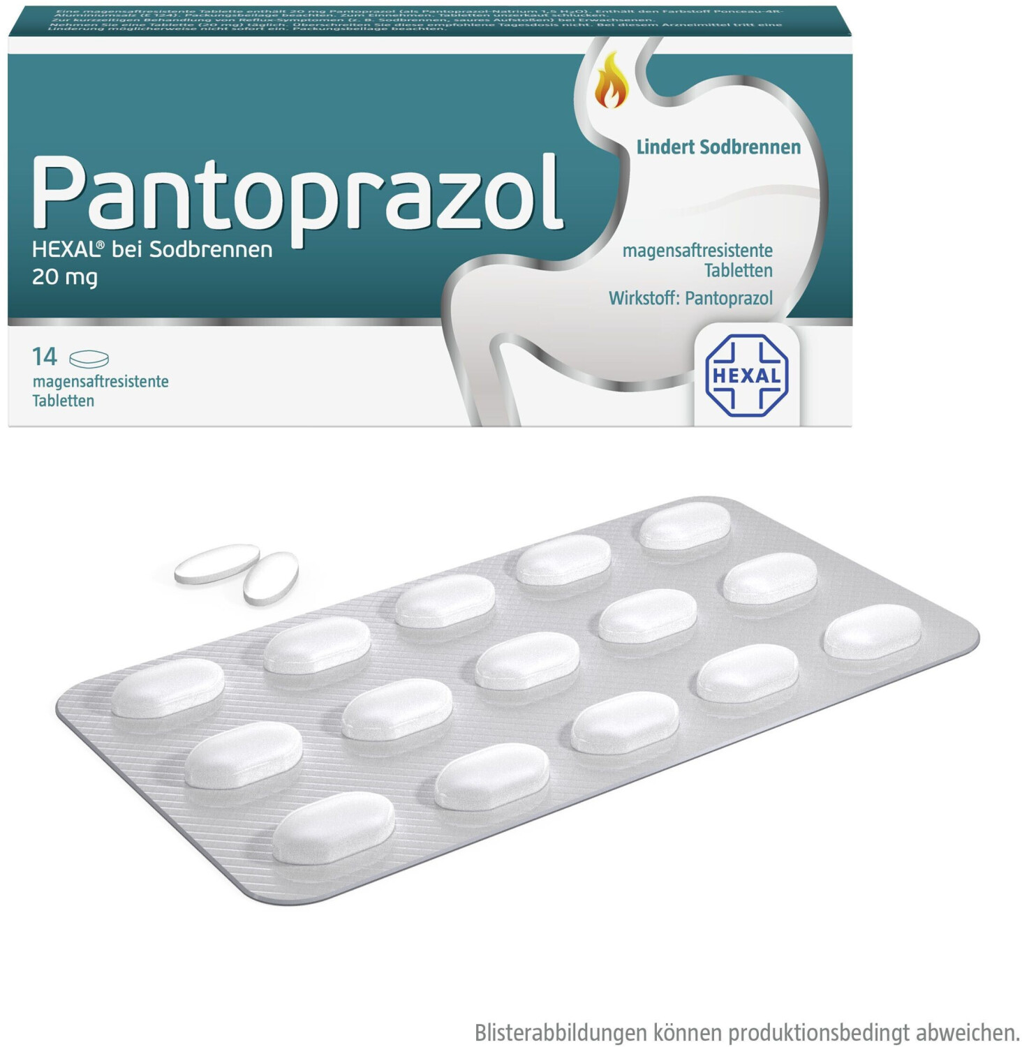 Pantoprazol magensaftresistente Tabletten (14 Stk.) ab 4,26 ...