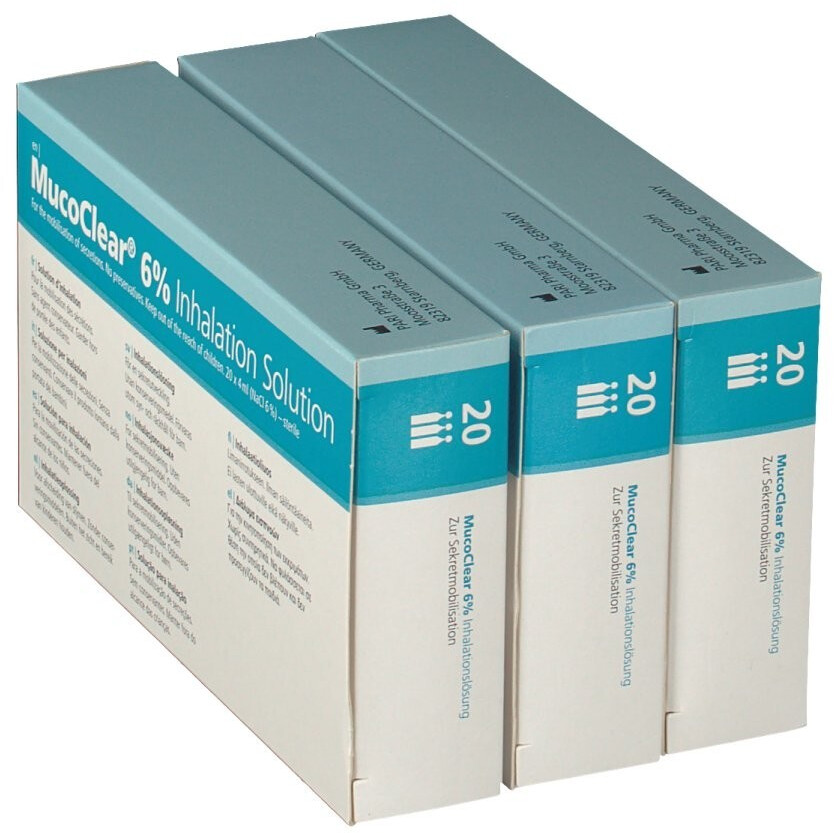 Pari MucoClear 6% Inhalationslösung (60x4ml) ab 35,57 ...