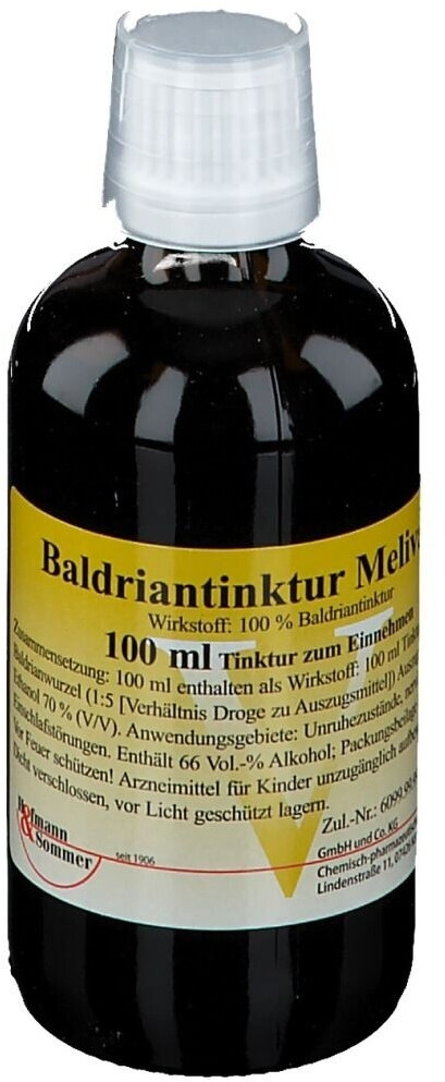 Baldriantinktur Melival (100 ml) ab 3,20 € | Preisvergleich bei idealo.de