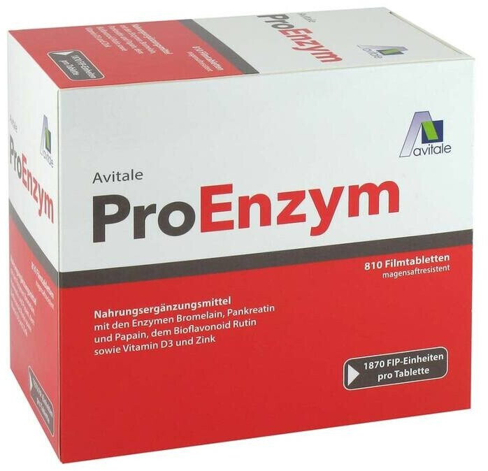 Avitale ProEnzym Tabletten (810 Stk.) ab 65,49 € | Preisvergleich bei ...