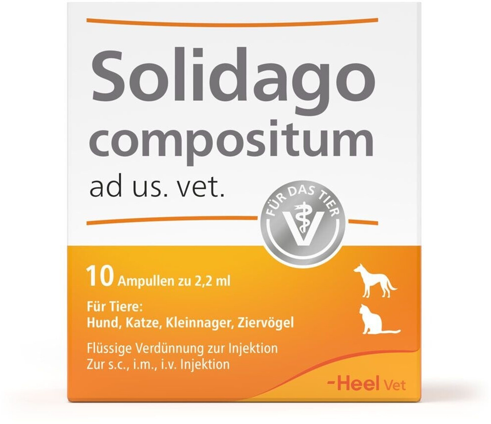 Heel Solidago Compositum ad us. vet. Ampullen 10 Stück ab 16,94 ...