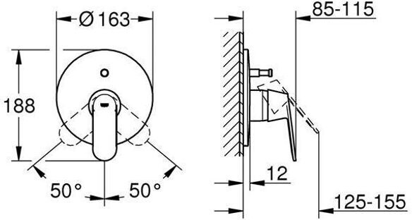 Buy GROHE Eurosmart Cosmopolitan 19382000 from £62.00 (Today) – Best ...