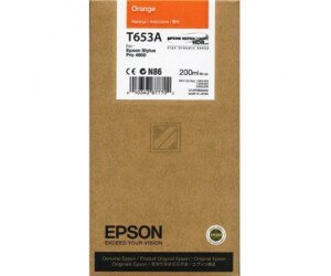 Epson T653A orange (C13T653A00) ab 72,00 € | Preisvergleich bei idealo.de